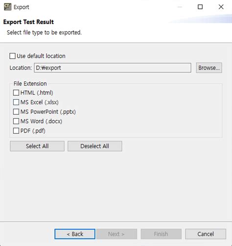 Test Generate Test Report User Manual