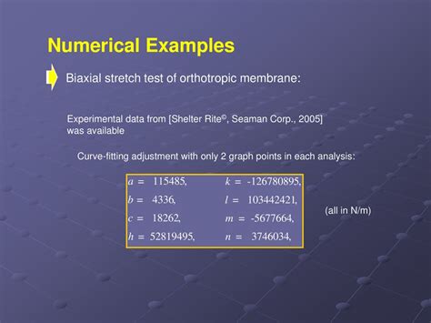 Finite Element Analysis Of The Wrinkling Of Orthotropic Membranes Ppt Download