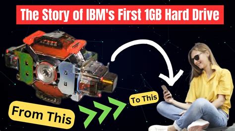 Worlds First 1gb Hard Drive Youtube