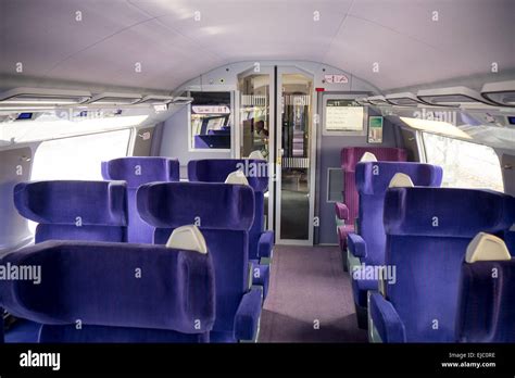 The Interior Of The First Class Cabin On A Tgv Train From Stuttgart