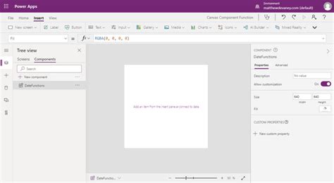 Power Apps Custom Functions Reusable Code Matthew Devaney