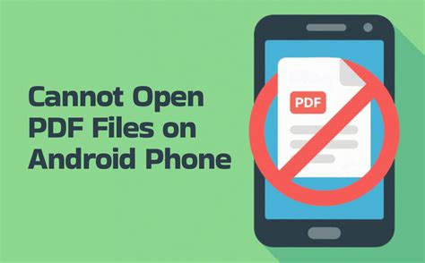 Find 6 Solutions for “Can’t Open PDF Files on Android Phone”