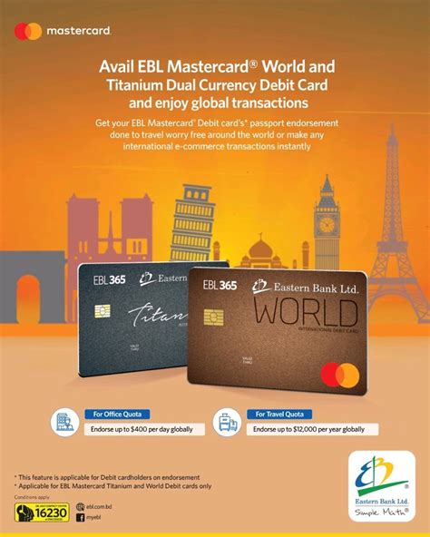 Eastern Bank Plc On Linkedin Ebl Debitcard Mastercard Dualcurrency