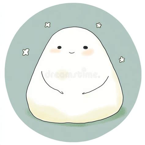 Happy Little Blob Stock Illustration Illustration Of Gentle 367687933