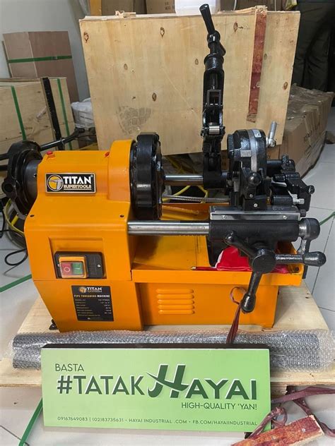 Pipe Threading Machine Commercial Industrial Construction Tools Equipment On Carousell