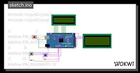 Sketch Ino Wokwi ESP32 STM32 Arduino Simulator