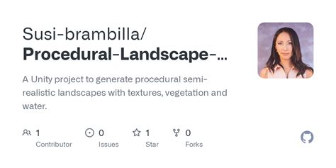 GitHub Susi Brambilla Procedural Landscape Generation With Unity A Unity Project To Generate