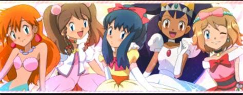 Misty Dawn Serena May Iris Pok Mon Amino