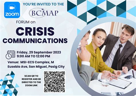 Join Bcmap Forum On Crisis Communications Bcmap Business Continuity