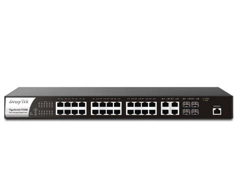 Draytek Vigorswitch G2280x Layer 2 Managed Gigabit Switch Whtyri
