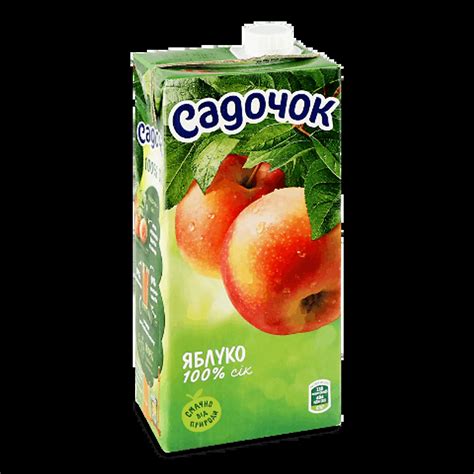 Сік «Садочок» яблучний відновлений освітлений 0,95л – онлайн ...