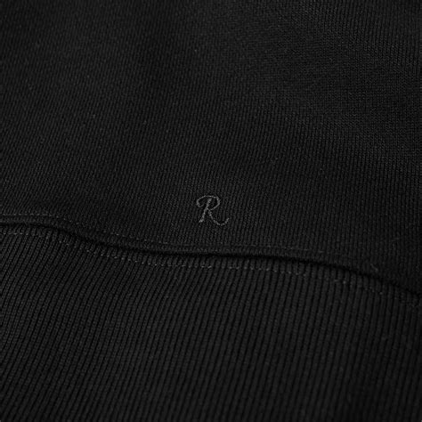 Raf Simons X Peter Saville Flowers Classic Hoody Black Green End Gb