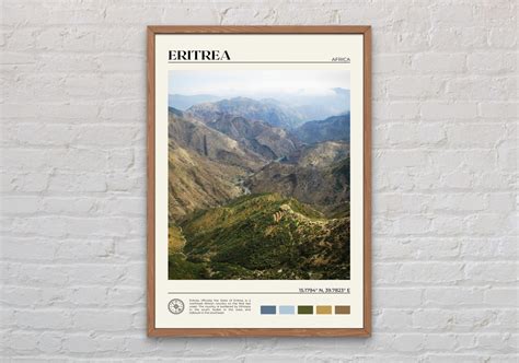 Real Photo Eritrea Print Eritrea Wall Art Eritrea Poster Eritrea