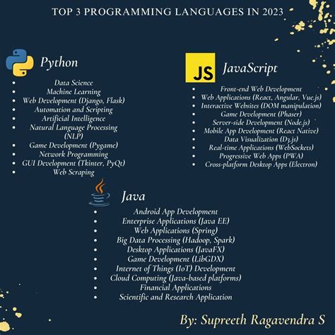 Supreeth Ragavendra S On Linkedin Programminglanguages Techindustry
