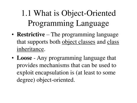 Ppt A Survey Of Object Oriented Concept Powerpoint Presentation Free