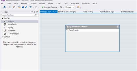 xsd dataset not showing for rdlc report asp stack overflow