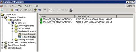 Ms Dtc And Sysdmtranactivetransactions