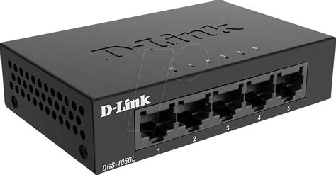 D LINK DGS 105GL Switch 5 Port Gigabit Ethernet At Reichelt Elektronik
