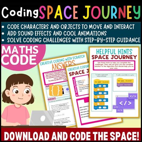 Scratch Coding Space Project Activity Computer Unplugged Coding Worksheet
