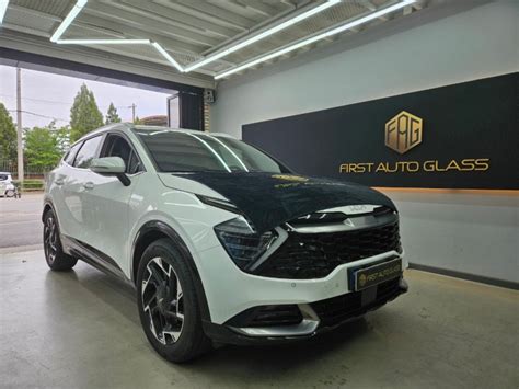 증평자동차유리교체 스포티지nq5 낙하물에 파손된 앞유리 당일 시공 네이버 블로그