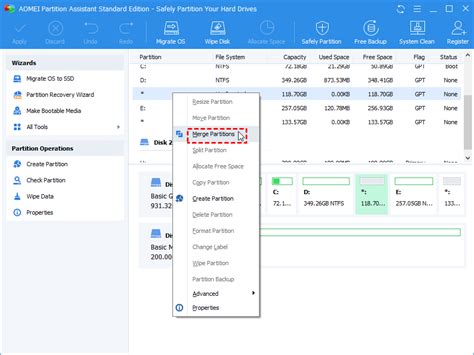 How To Merge Two Unallocated Partitions
