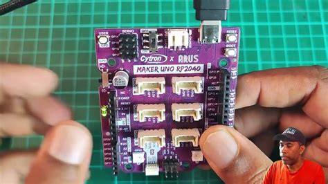 Powering Up Maker Uno Rp2040 For The First Time Element14 Community