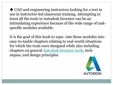 PPT Autodesk Inventor Course Bangalore PowerPoint Presentation Free Download ID