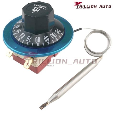 30c~110c 250vac 16a Dial Thermostat Temperature Control Switch Oven Thermostat [thermostat