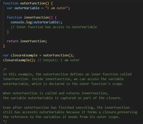 Lets Understand What Is Closures In Javascript Note This Closure Is