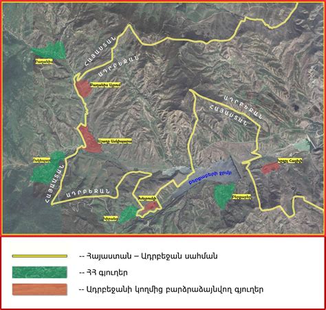 Որ տարածքների մասին է բարձրաձայնում Ադրբեջանը․ քարտեզ