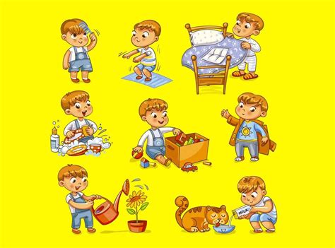 Картинки режим дня для детей дошкольного возраста 50 фото
