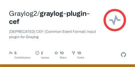 Github Graylog2graylog Plugin Cef Deprecated Cef Common Event Format Input Plugin For
