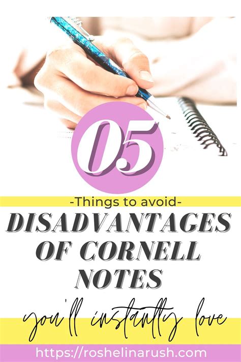 Advantages And Disadvantages Of Cornell Note Taking Method