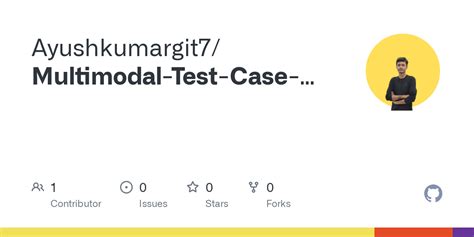 Github Ayushkumargit7multimodal Test Case Generator