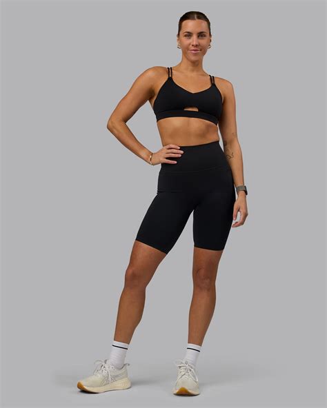 Elixir Bike Shorts With Pockets Black Lskd