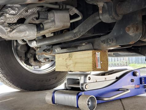 Is this safe lifting point for floor jack? Jack stands to go on frame ...