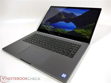 Test Xiaomi Mi Notebook Pro i5 Laptop - Notebookcheck.com Tests