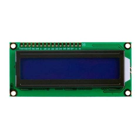 OcioDual Schermo LCD Sfondo Blu 16x2 HD44780 Per Arduino PcComponentes It