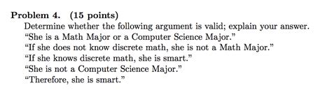 solved problem 4 15 points determine whether the
