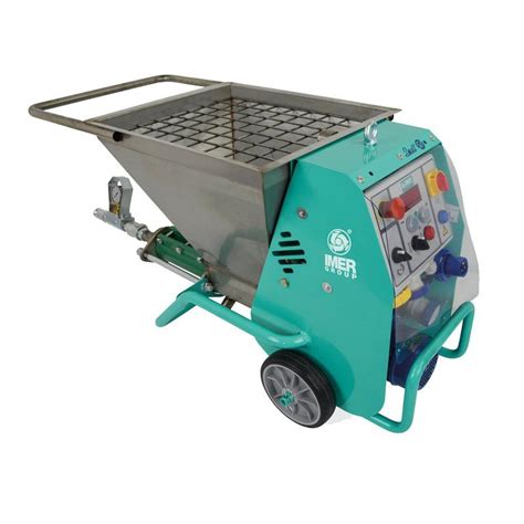 Imer Mighty Small 50 Evo And Plus Pumping And Spraying Machine