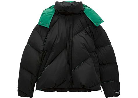 ader error x zara oversized puffer jacket black men s fw22 gb