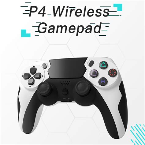 Shb Gamepad Controller With Touch Panel Six Axis Somatosensory Dual Vibration No Delay Wireless
