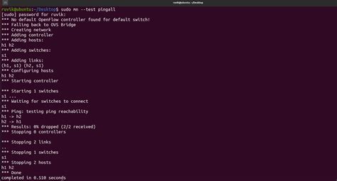 仿真网络环境搭建mininet Mini Nfv Ruvikm 仿真网络环境搭建mininet Mini Nfv Ruvikm