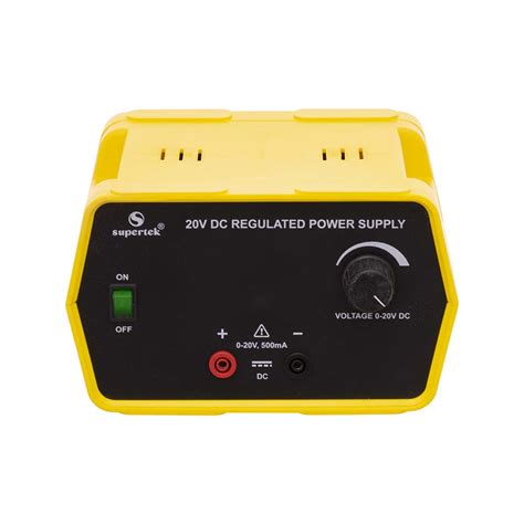 20V DC Regulated Power Supply With Overload Protection