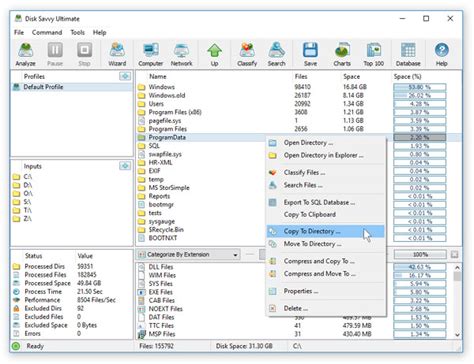 Disksavvy Disk Space Analyzer Product Overview