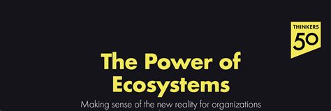 Crossing The Chasm From Linear Organizations To Living Ecosystems