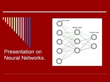 PPT Presentation On Neural Networks PowerPoint Presentation Free To Download Id Ef MjBlM
