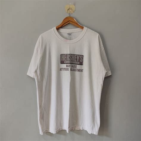 Vintage Hersheys Chocolate Snack Shirt Mens Fashion Tops And Sets