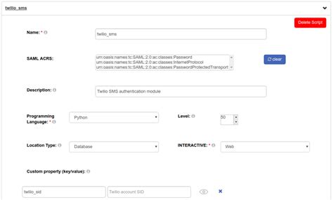 Sms Otp Twilio Gluu Server 41 Docs