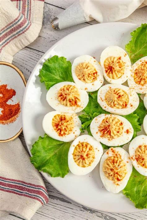 Deviled Eggs Without Mayo About A Mom